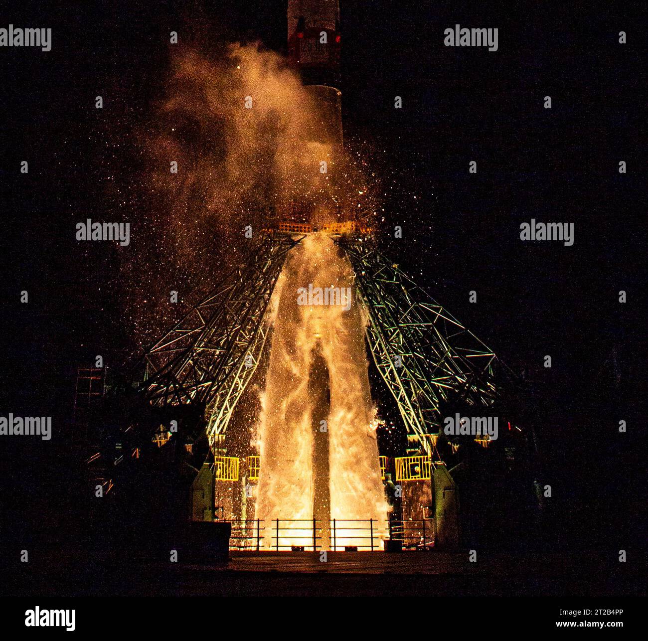 Expedition 70 Launch. The Soyuz rocket is launched with Expedition 70 NASA astronaut Loral O ...