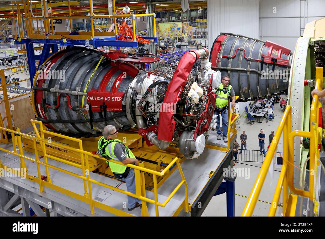 . These photos show how technicians at NASA’s Michoud Assembly Facility ...