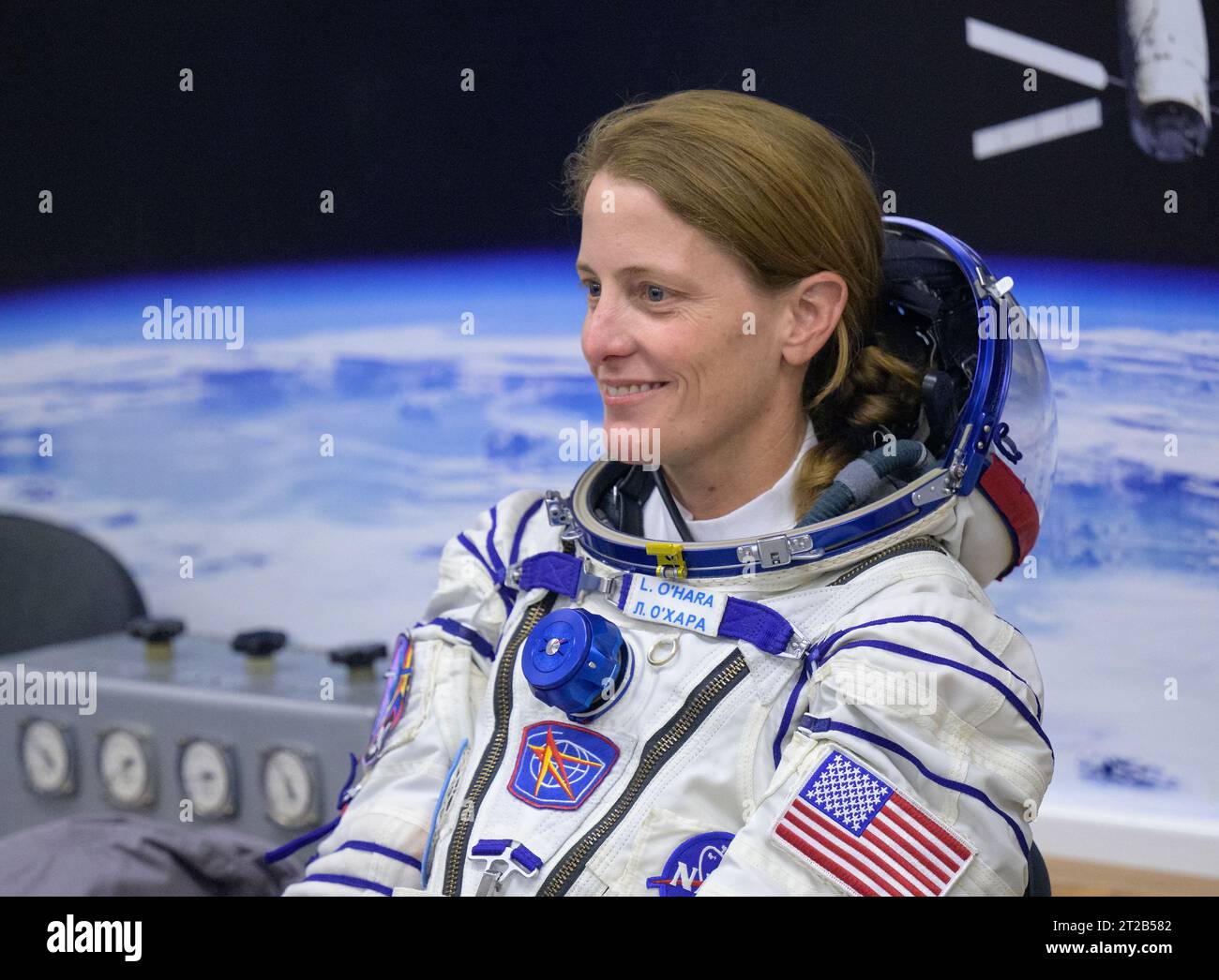 Expedition 70 Preflight. Expedition 70 NASA astronaut Loral O'Hara ...