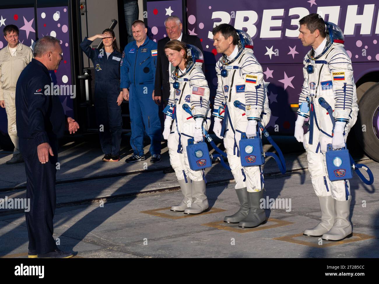 Expedition 70 Preflight. Expedition 70 crew members NASA astronaut ...