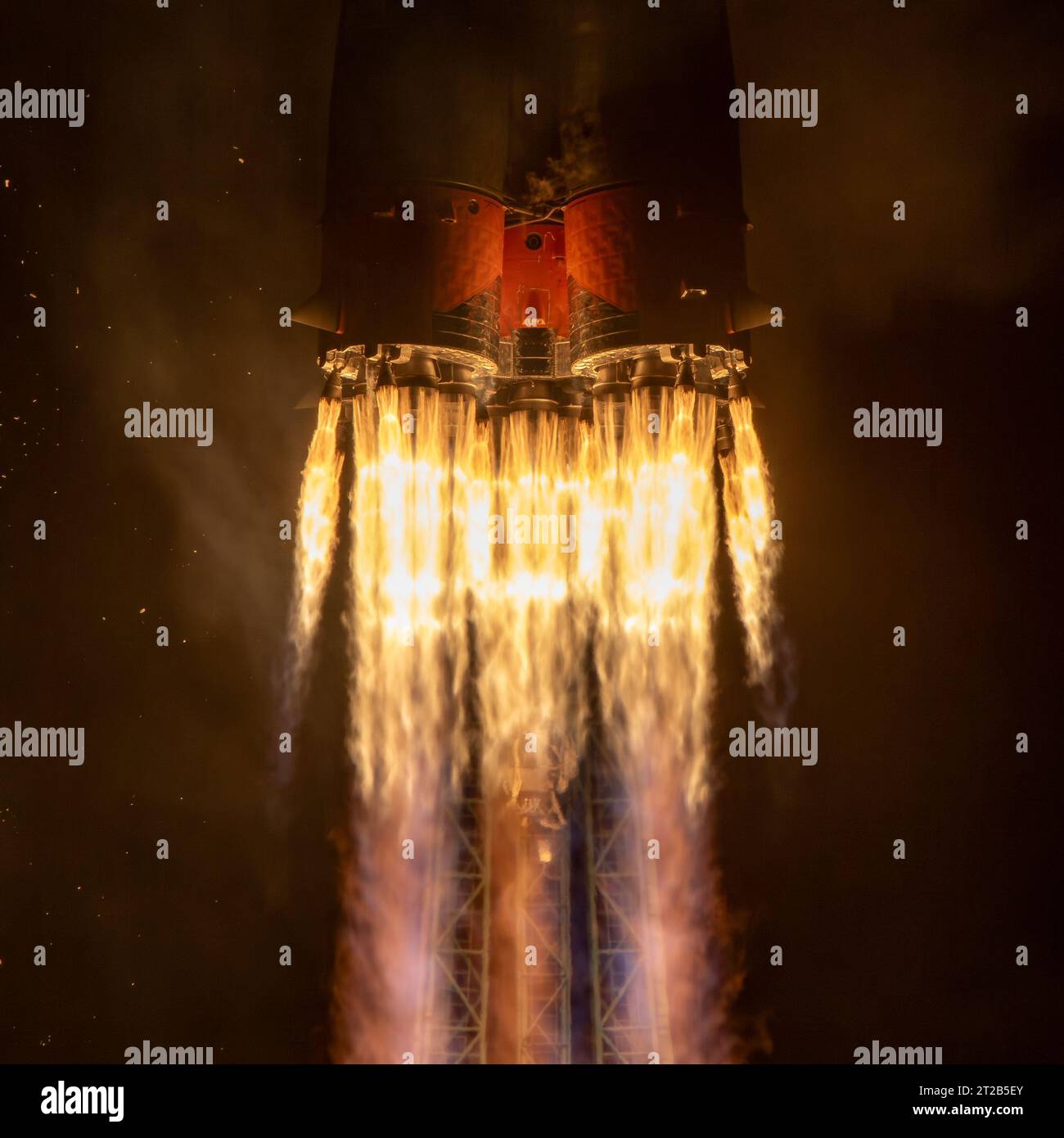 Expedition 70 Launch. The Soyuz rocket is launched with Expedition 70 ...