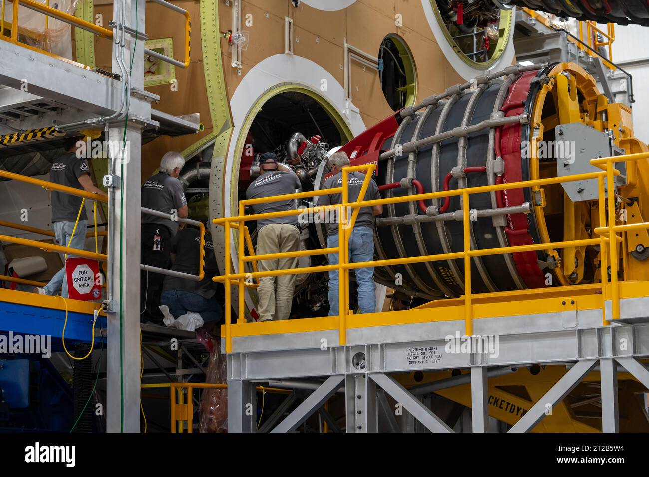 . These photos and videos show how technicians at NASA’s Michoud ...