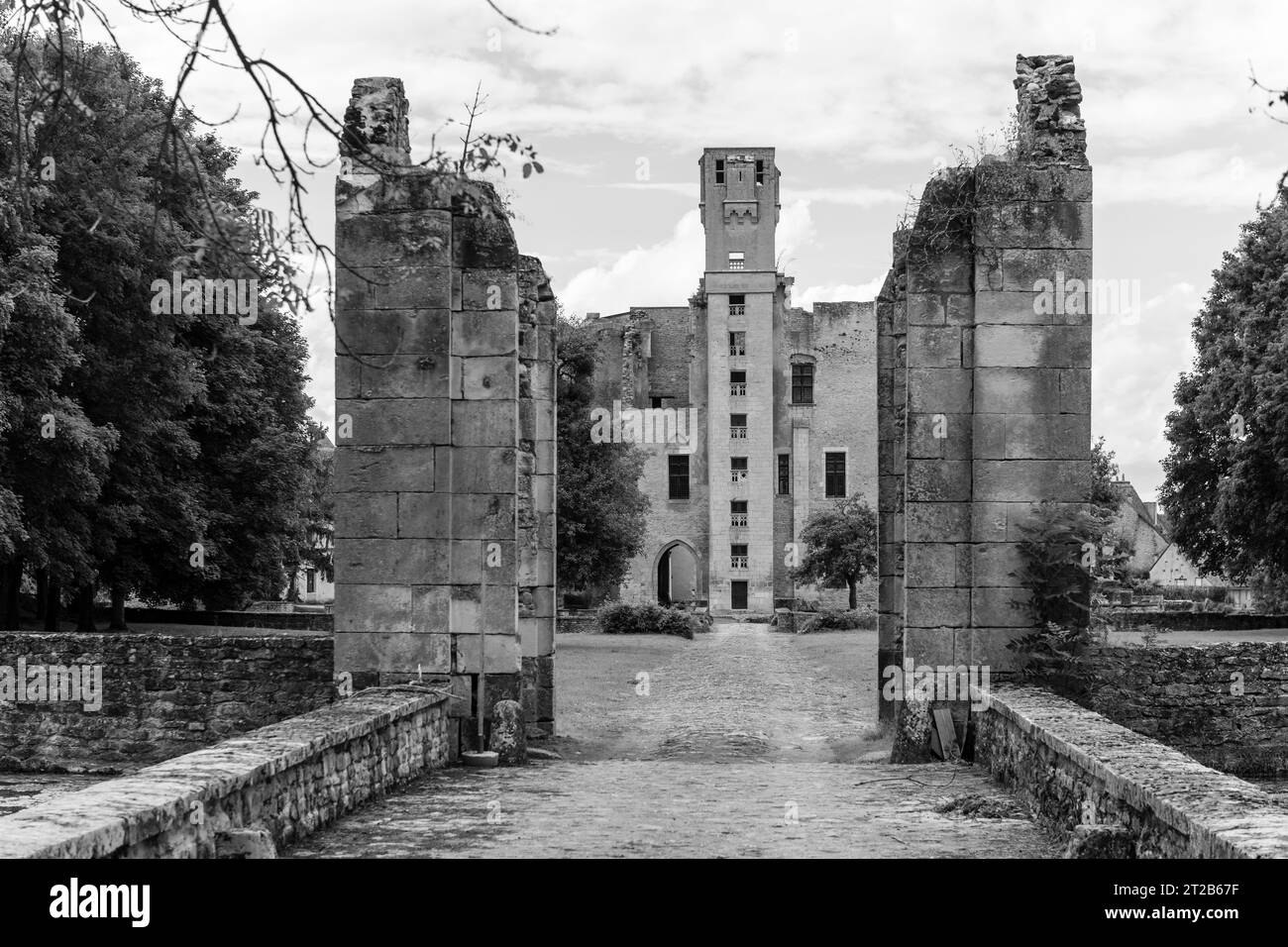 Life in France in Cher Stock Photo - Alamy