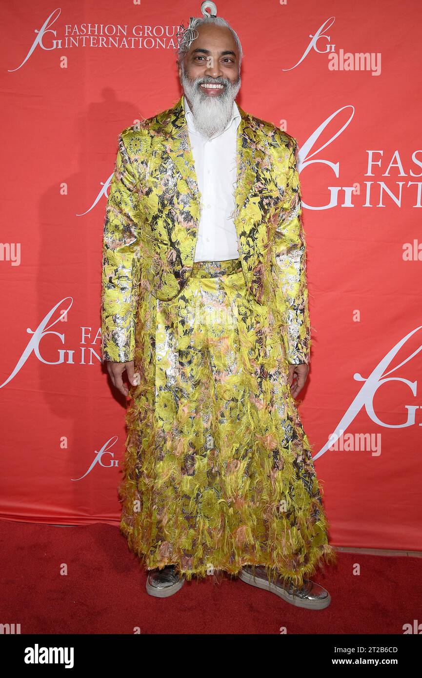 New York, USA. 17th Oct, 2023. Terry Singh attends the Fashion Group ...
