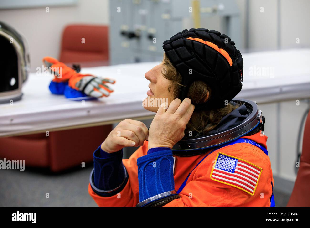 Inside Astronaut Crew Quarters at the Neil Armstrong Operations and ...