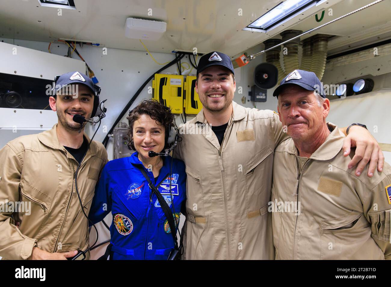 Artemis II Day of Launch Demonstration Test ISSV-1A. NASA astronaut ...
