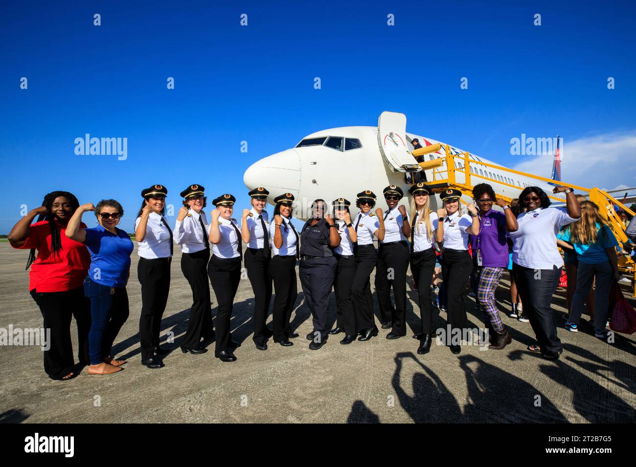 Delta Wing Event. From left, NASA’s Kennedy Space Center senior ...
