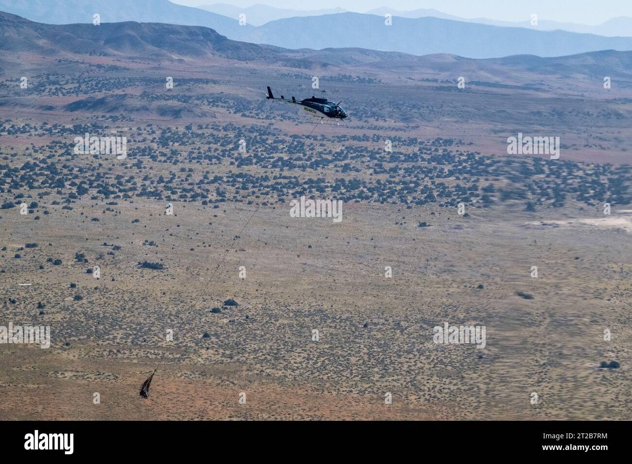 OSIRIS-REx Sample Return. The sample return capsule from NASA’s OSIRIS ...