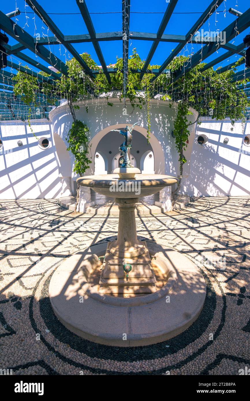 The beautiful buildings at Kalithea Springs constructed in the 1930s ...