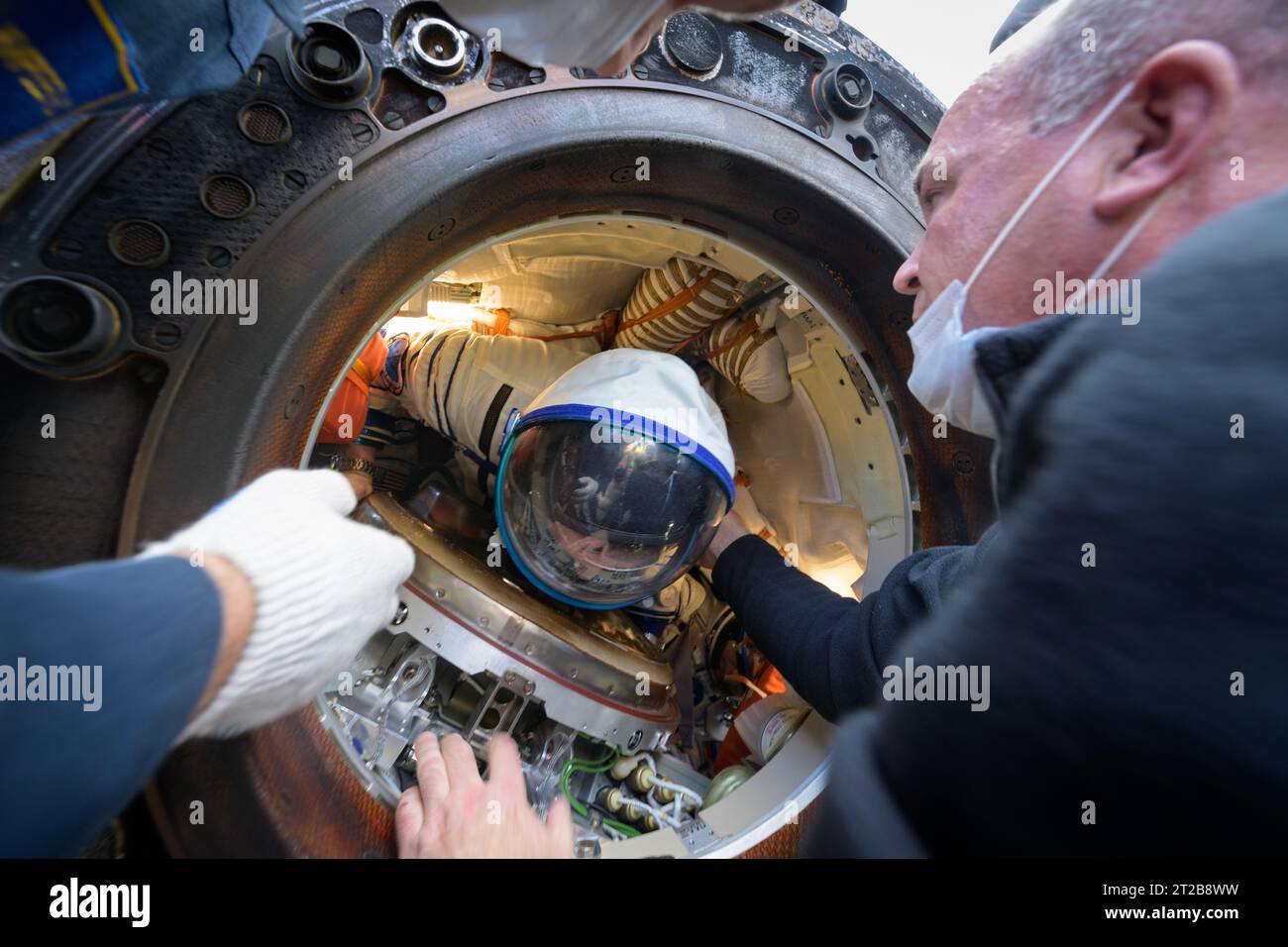 Expedition 69 Soyuz Landing. Expedition 69 Roscosmos cosmonaut Sergey ...