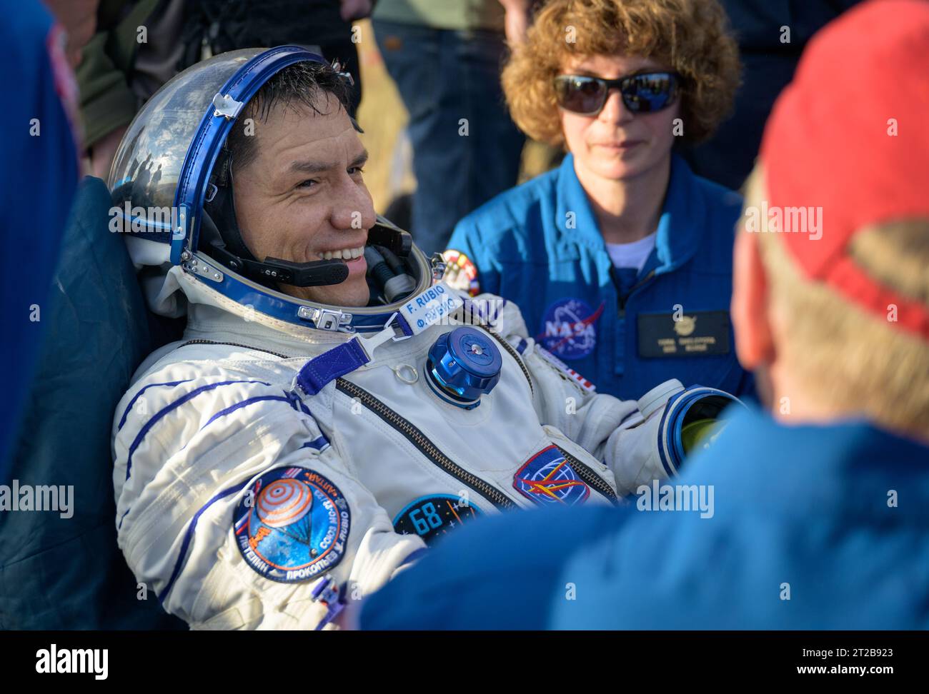 Expedition 69 Soyuz Landing. Expedition 69 NASA astronaut Frank Rubio ...