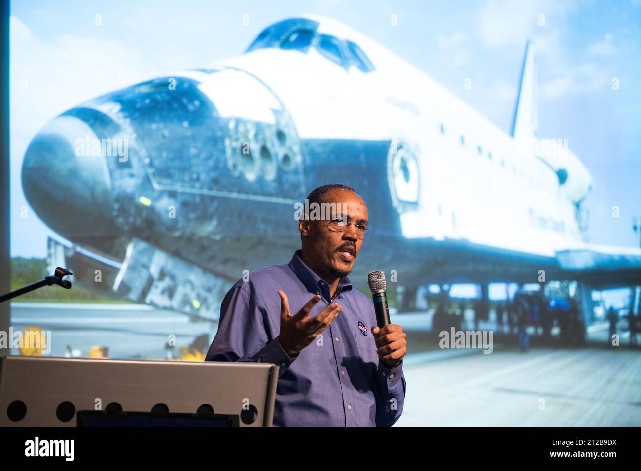 Earth Information Center Student Engagement Event. Former astronaut ...
