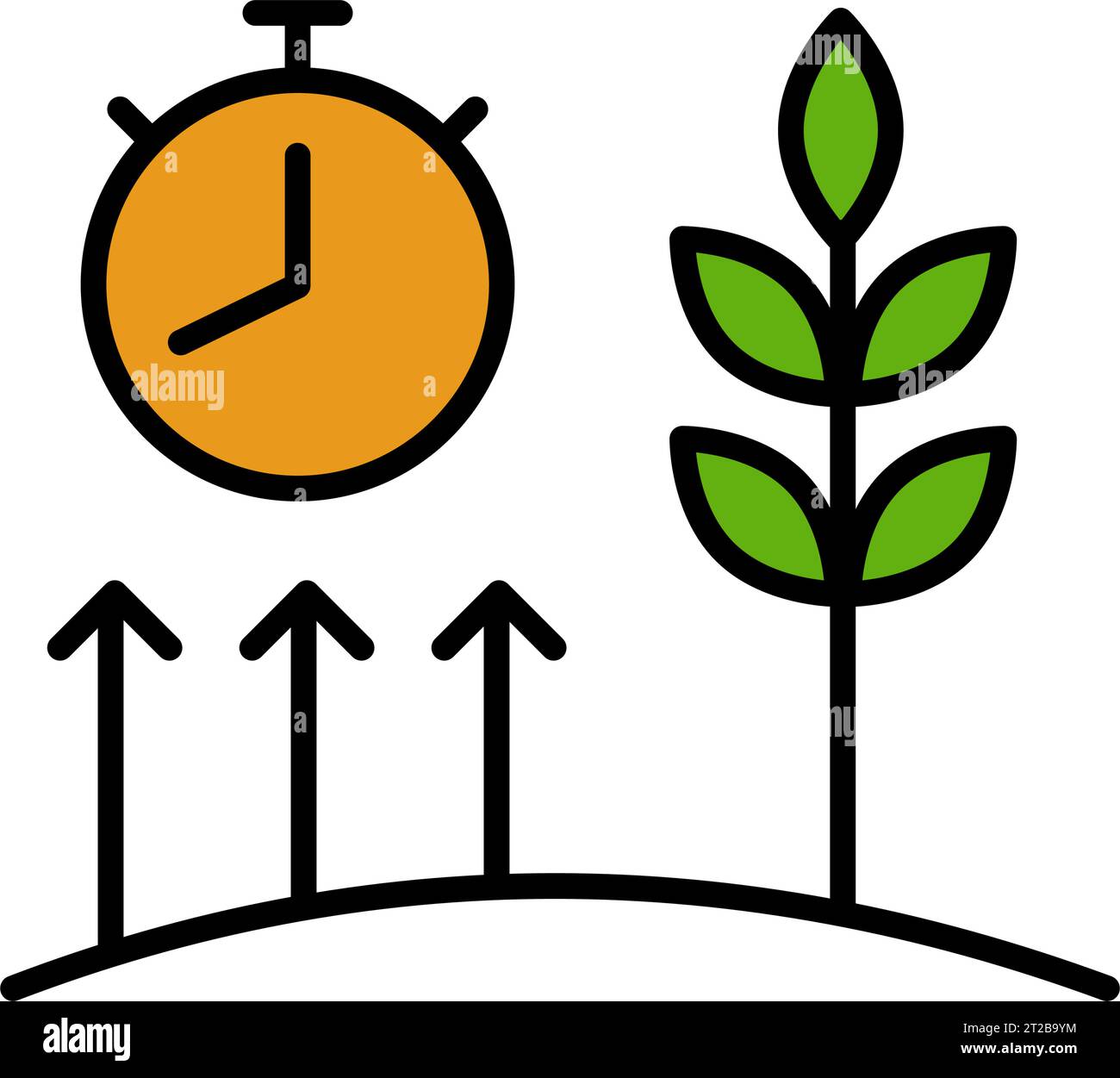 Intensive agriculture cultivation farming Stock Vector Images - Alamy