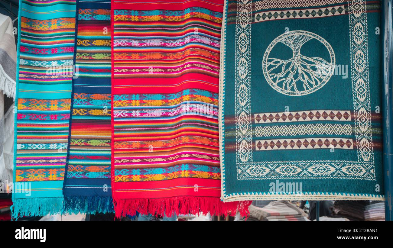 Ecuador traditional clothes hi-res stock photography and images - Alamy