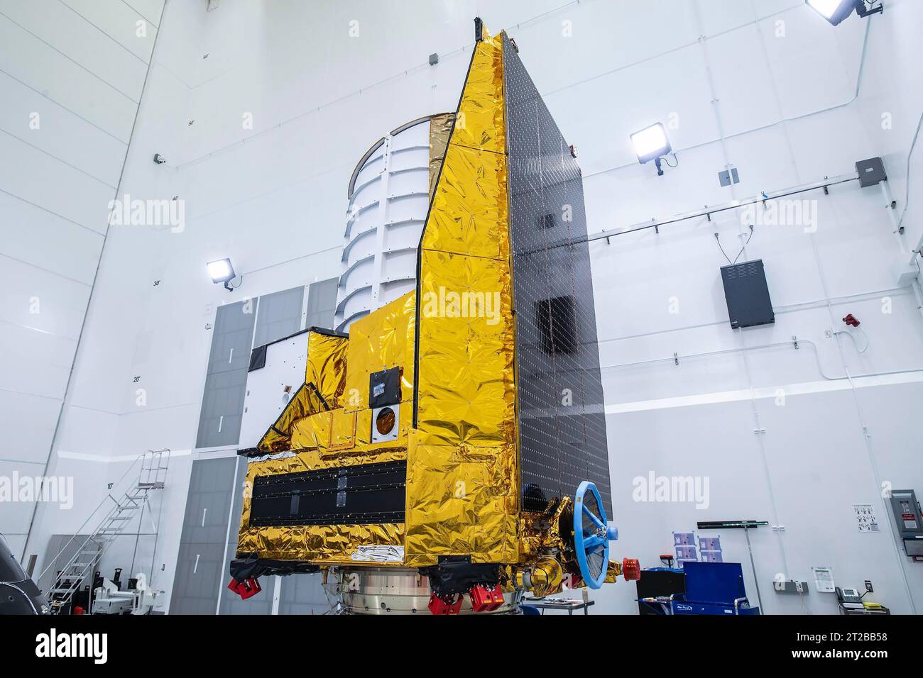 . Euclid Spacecraft in Cleanroom. The ESA (European Space Agency ...