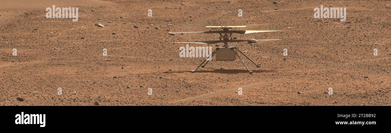 . Perseverance Checks Out Ingenuity. This view of NASA's Ingenuity Mars ...