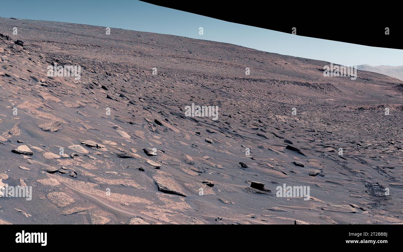 . Curiosity's Attempted Climb up a Slope. NASA's Curiosity Mars rover ...