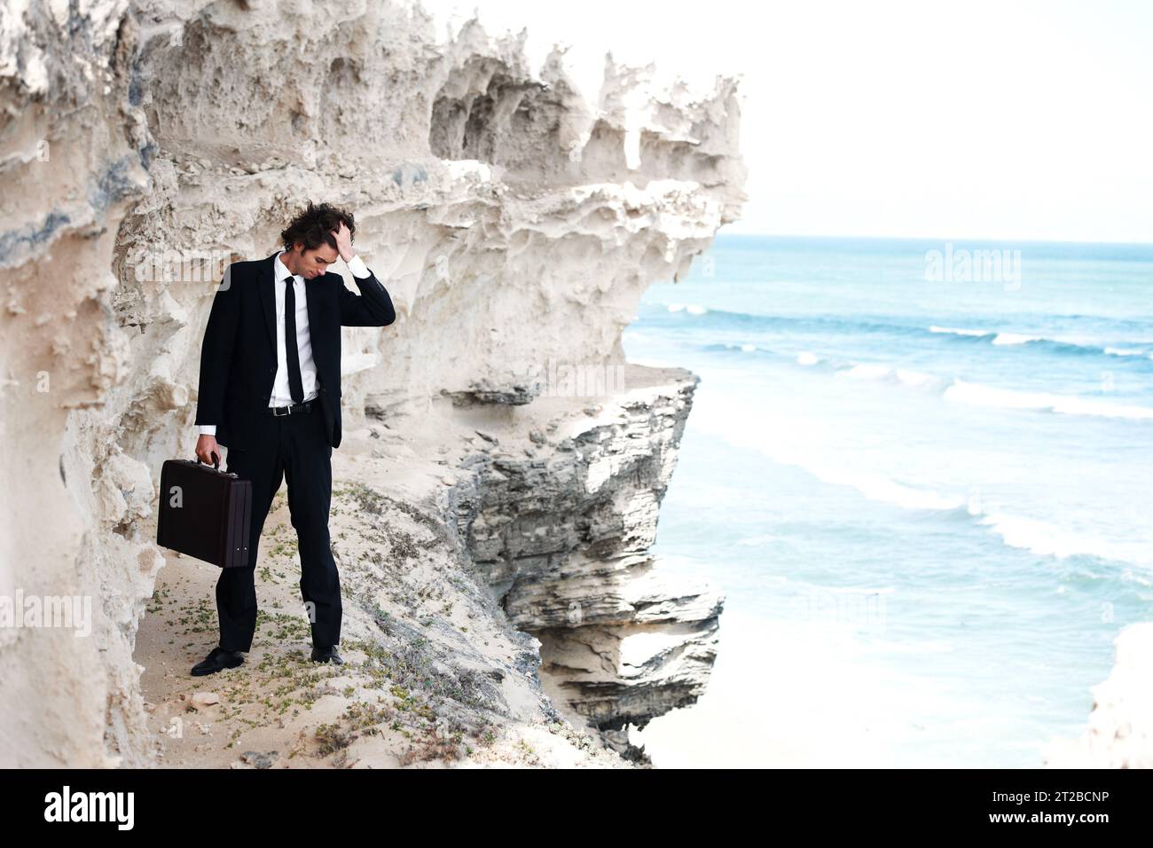 Seaside nature anxiety depression stress hi-res stock photography and ...