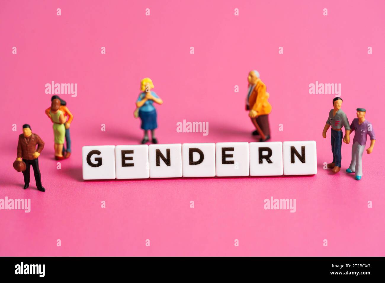 Augsburg, Bavaria, Germany. 16th Oct, 2023. Letter cubes form the word ...