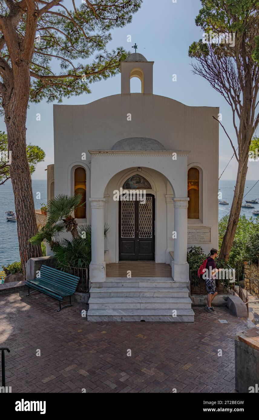 The Beach, café, hotels and bars of Marina Piccola, Via Marina Piccola ...