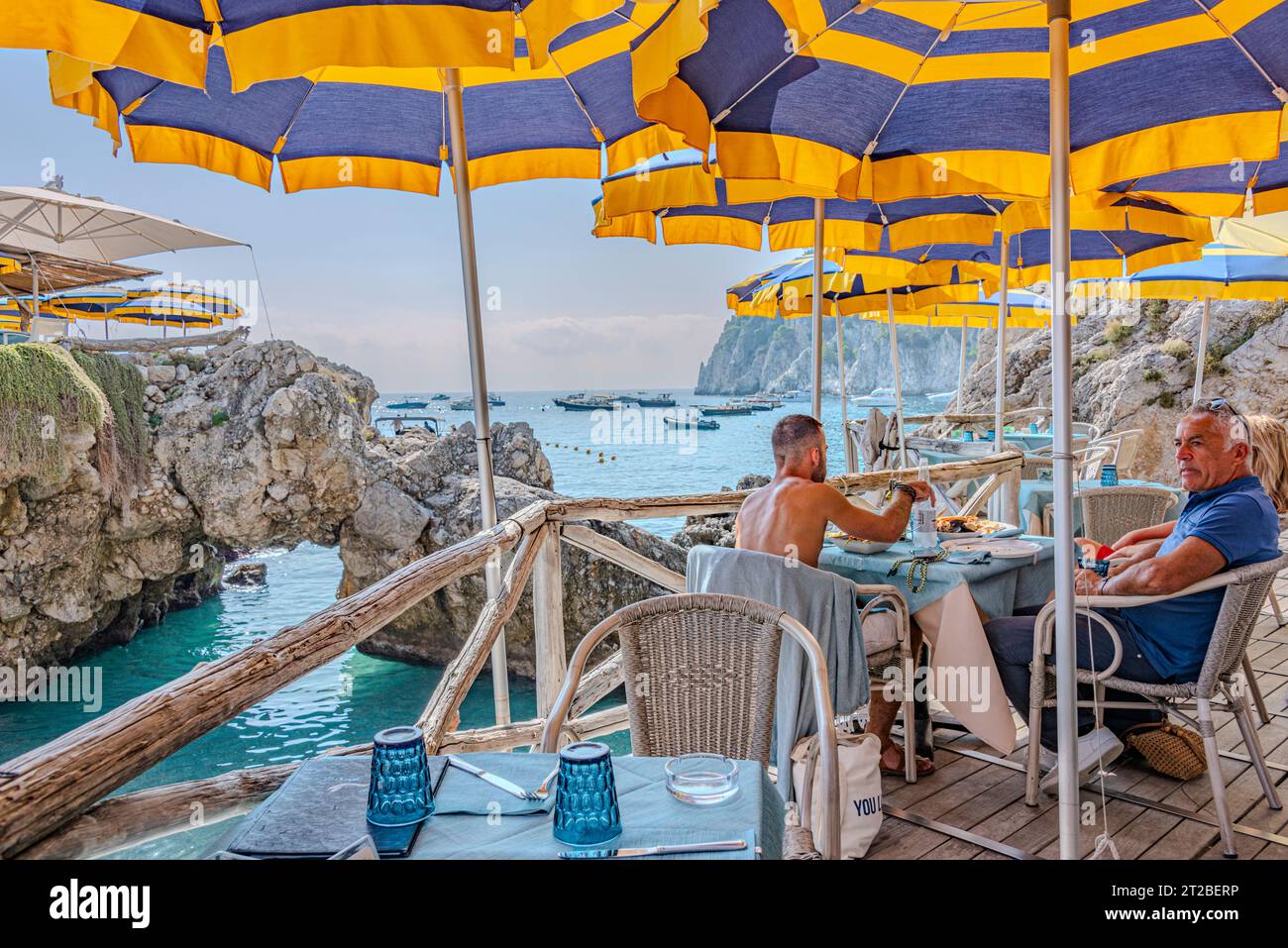 The Beach, café, hotels and bars of Marina Piccola, Via Marina Piccola ...