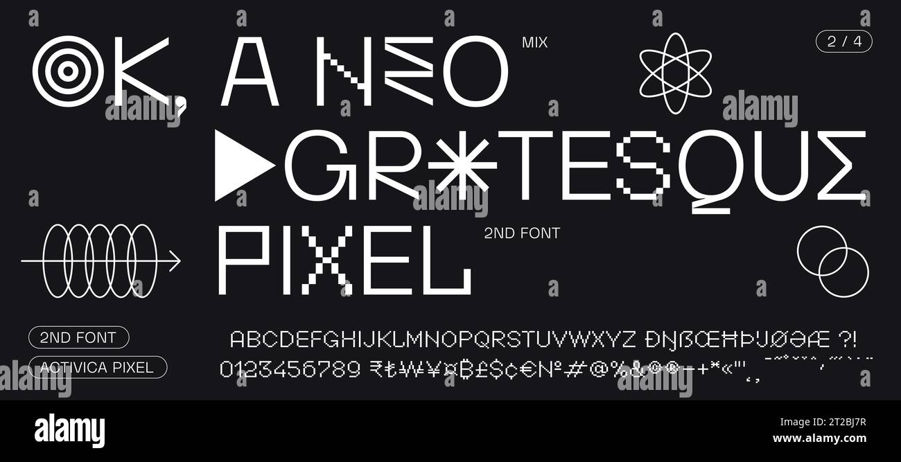 Headline alphabet and font. Bold aged, rough fat uppercase letters with ...