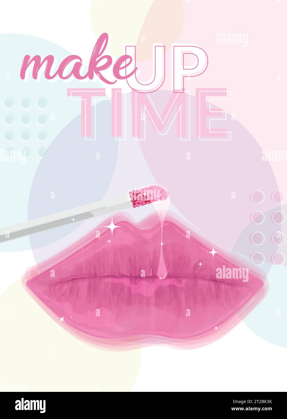 Lipgloss Stock Vector Images - Alamy