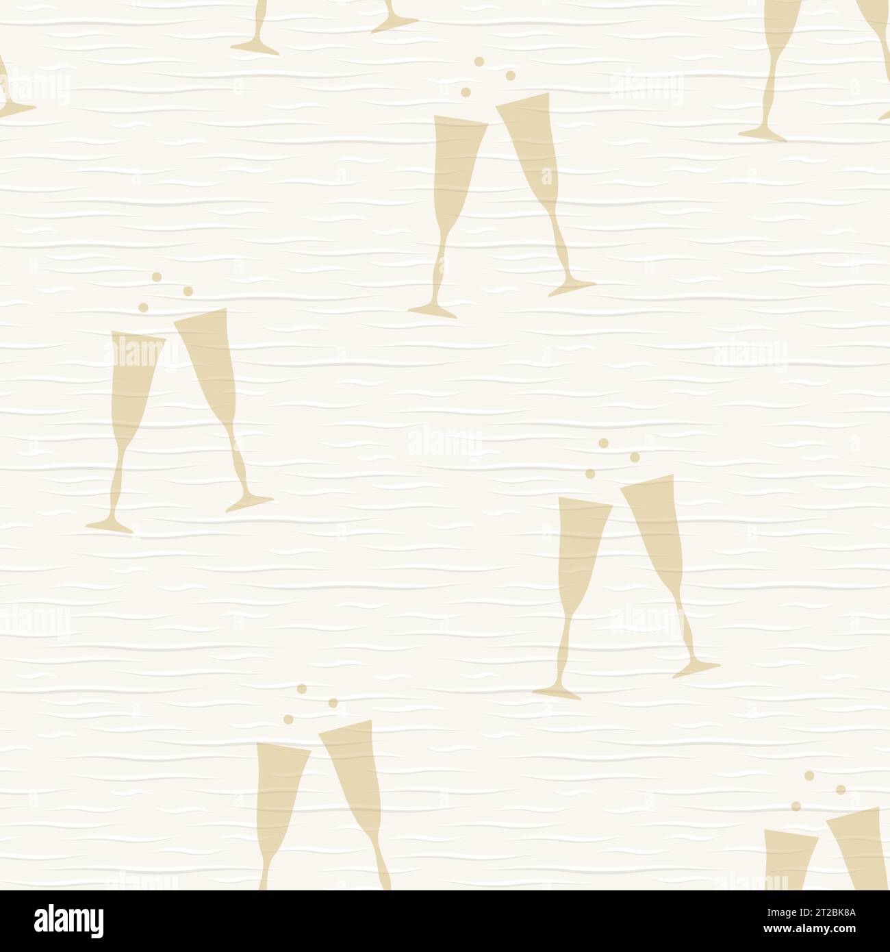 seamless paper texture with champagne glasses; new year's eve, party ...