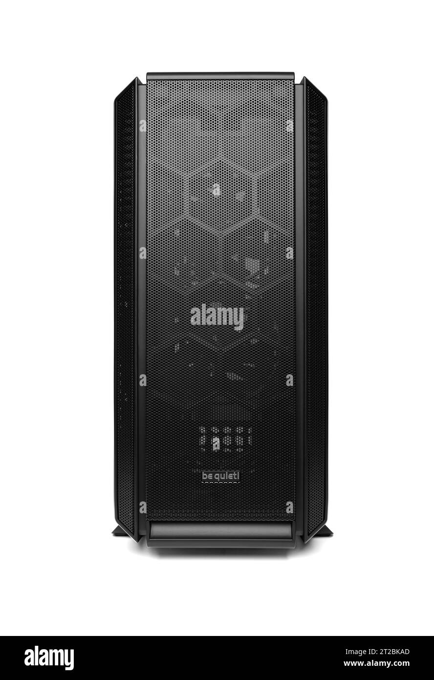 System unit case be quiet silent base 802 on white background Stock ...