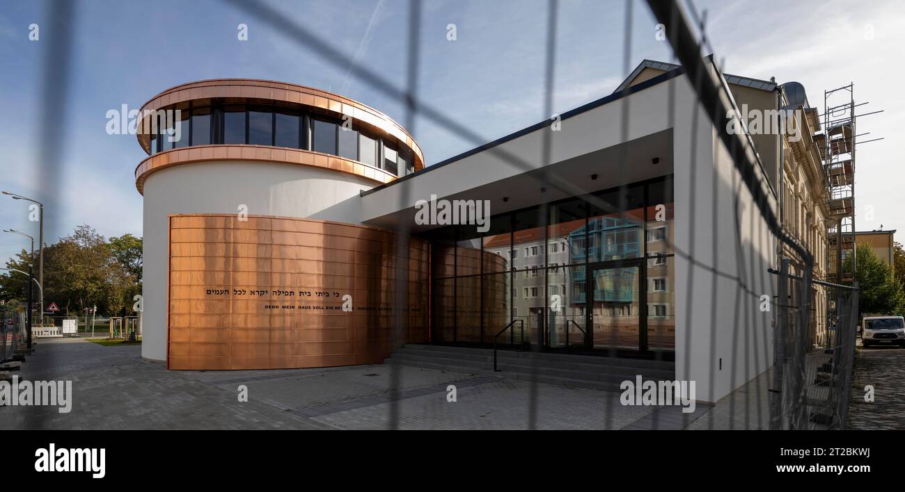 PRODUCTION - 18 October 2023, Saxony-Anhalt, Dessau-Roßlau: View of the ...