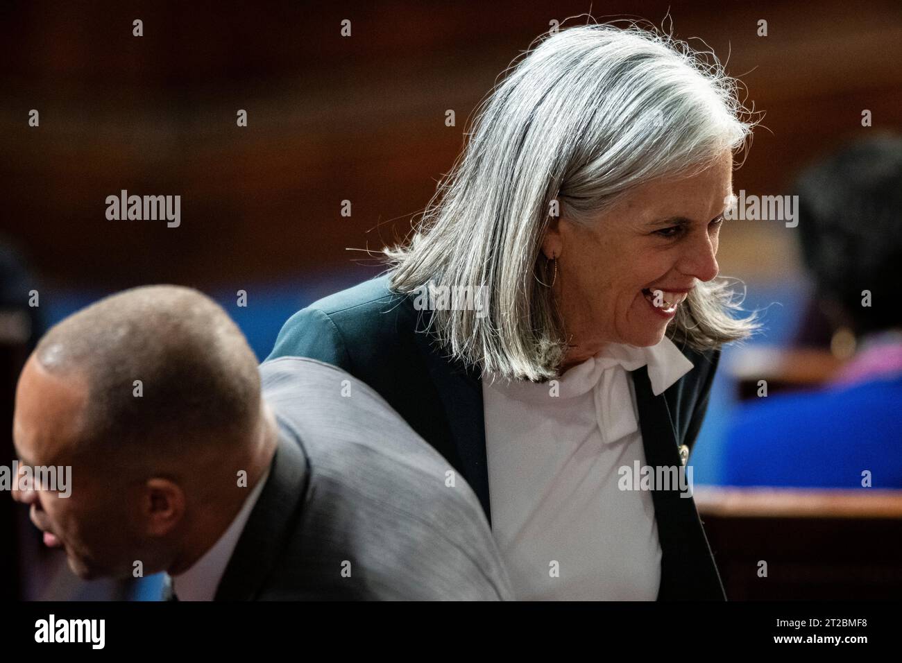 Washington, USA. 18th Oct, 2023. Representative Katherine Clark (D-MA ...