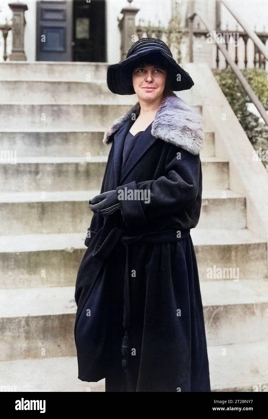 Anita Pollitzer (1894-1975), American suffragist, three-quarter length ...