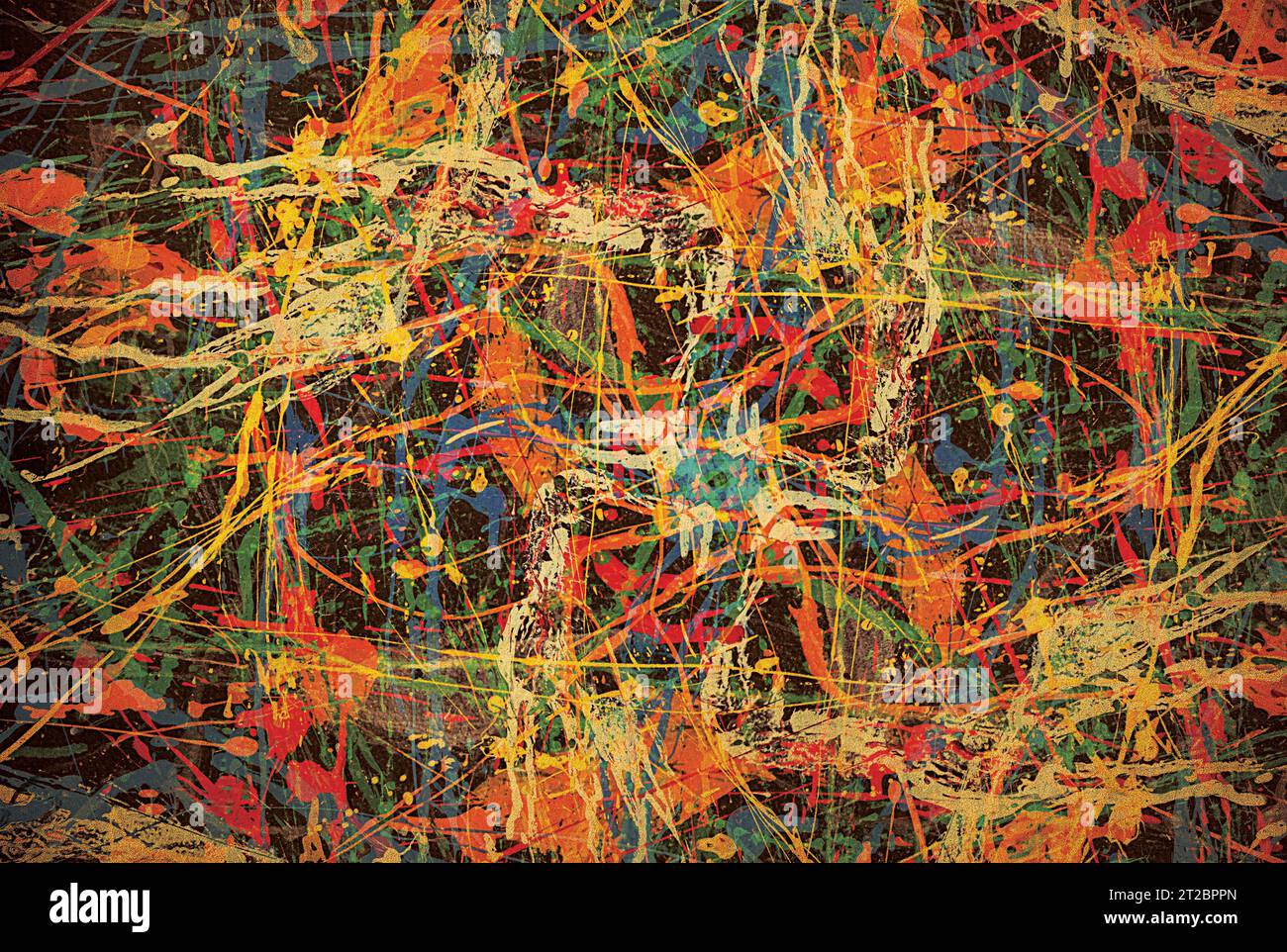 Paint splattered vintage paper texture. High resolution abstract color ...