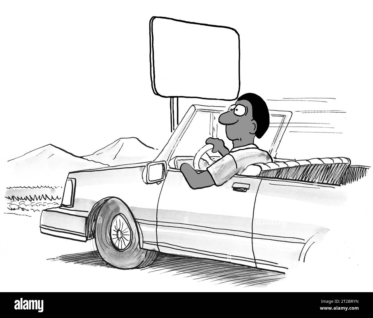 Bad cop cartoon Black and White Stock Photos & Images - Alamy