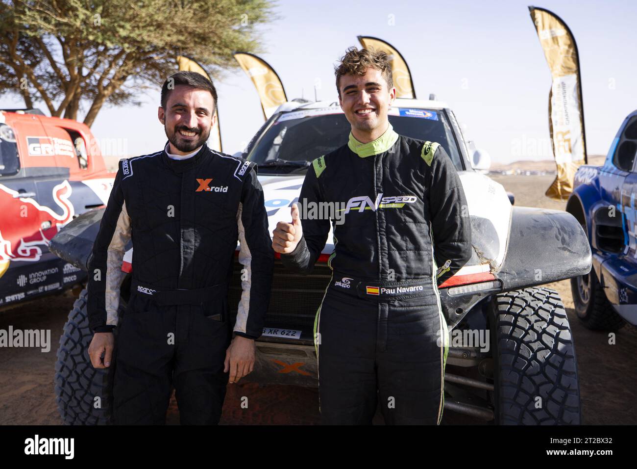 NAVARRO Pau (spa), FN Speed Team, Toyota Hilux, portrait during the FIA ...