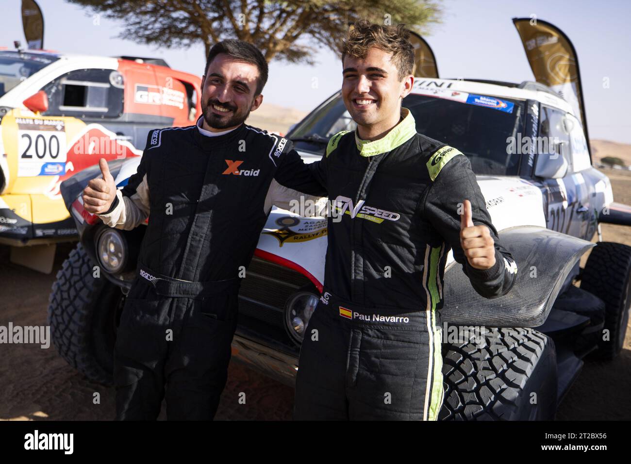 NAVARRO Pau (spa), FN Speed Team, Toyota Hilux, portrait during the FIA ...