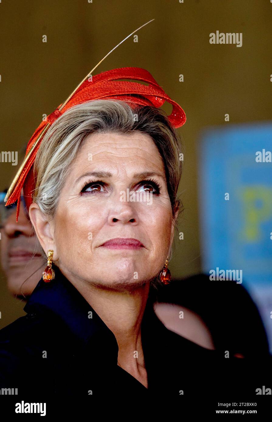 Queen Maxima of The Netherlands at the Apartheid Museum in Pretoria, on ...