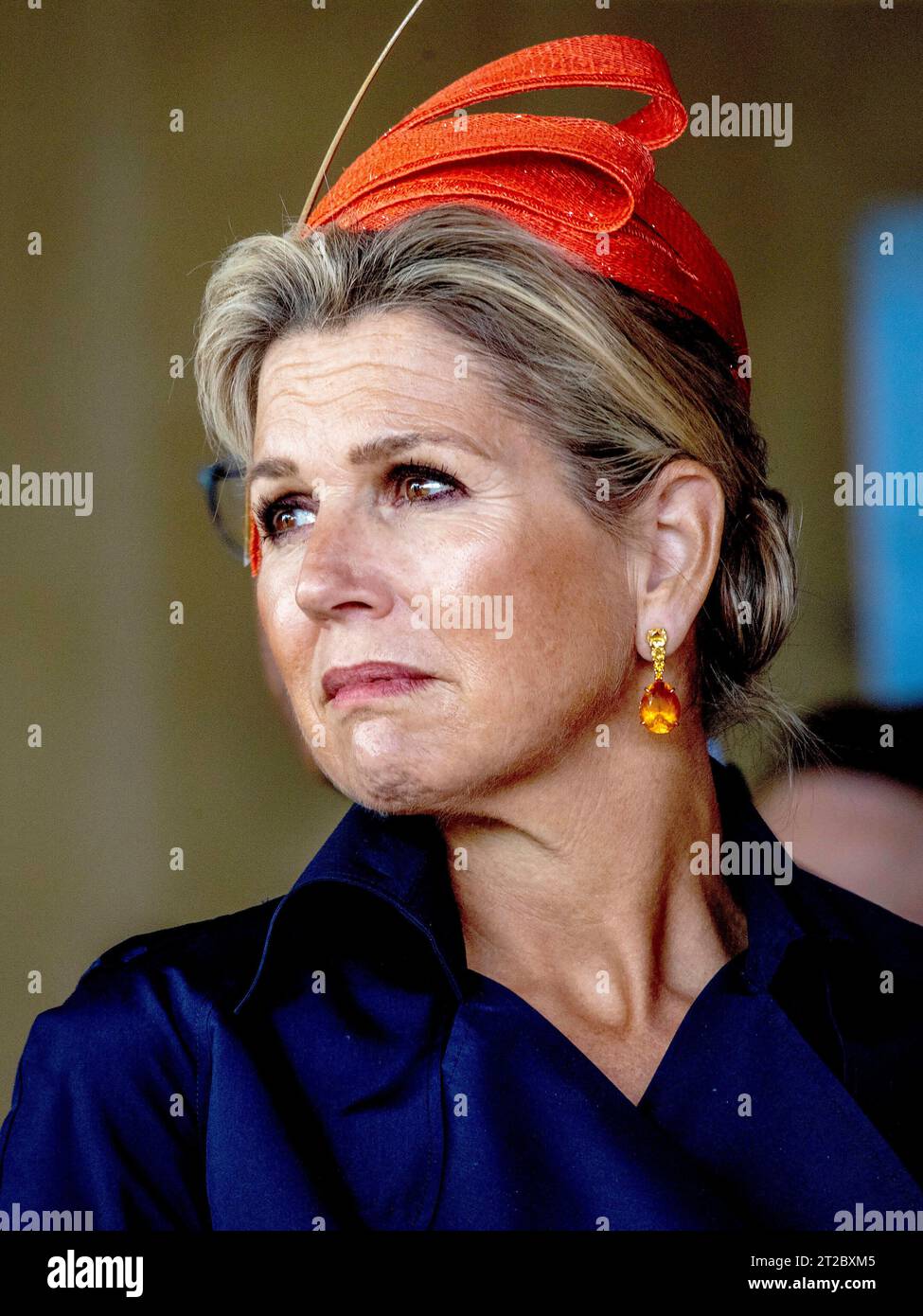 Queen Maxima of The Netherlands at the Apartheid Museum in Pretoria, on ...