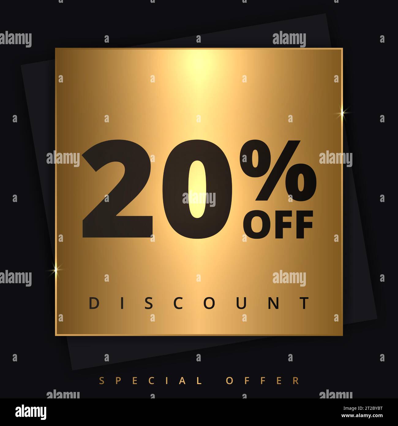 20 percent off sale sign Stock Vector Images - Alamy