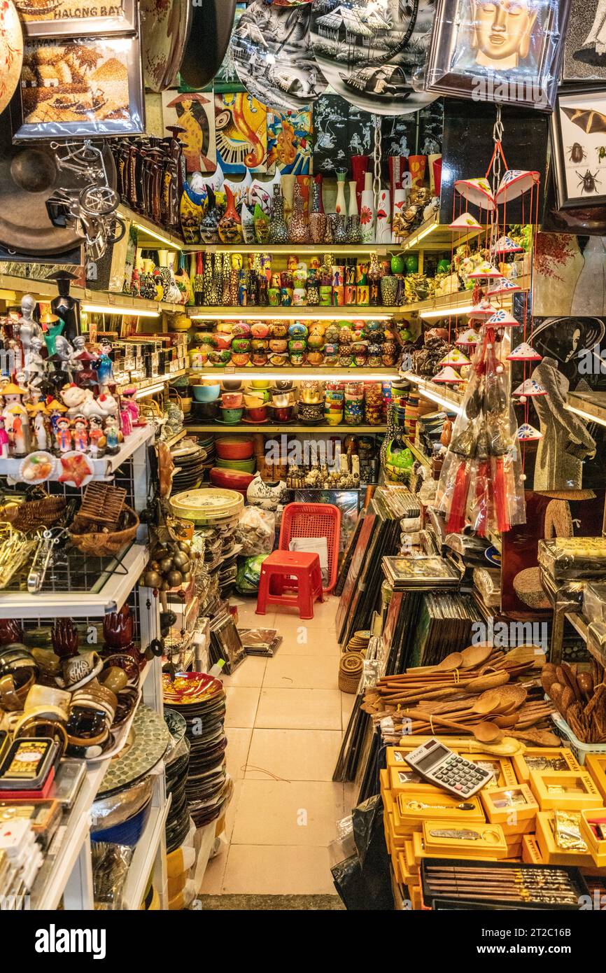 Ben Thanh Market Saigon, vetnam Stock Photo - Alamy