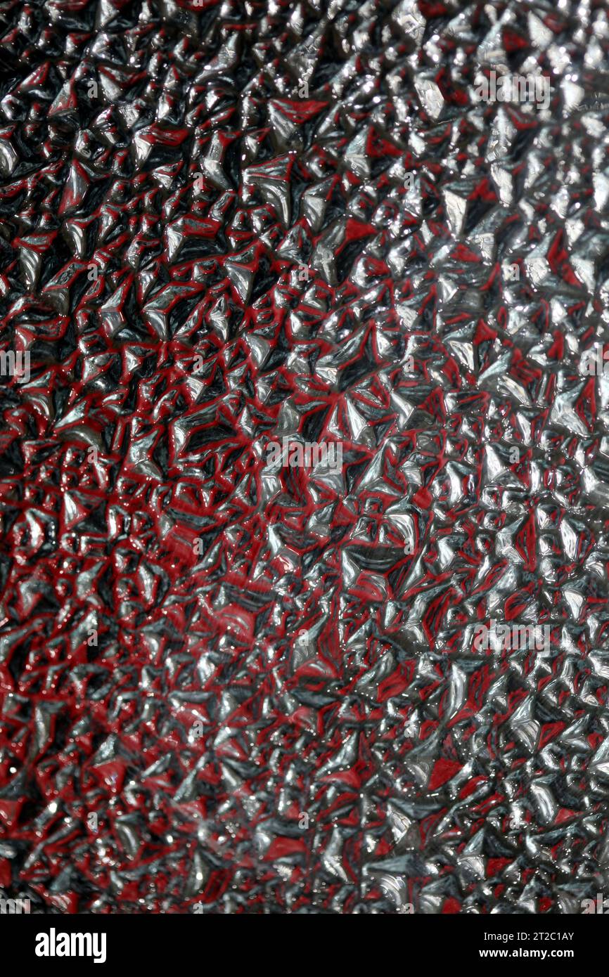 Window rough glass wild surface abstract close up background fine ...
