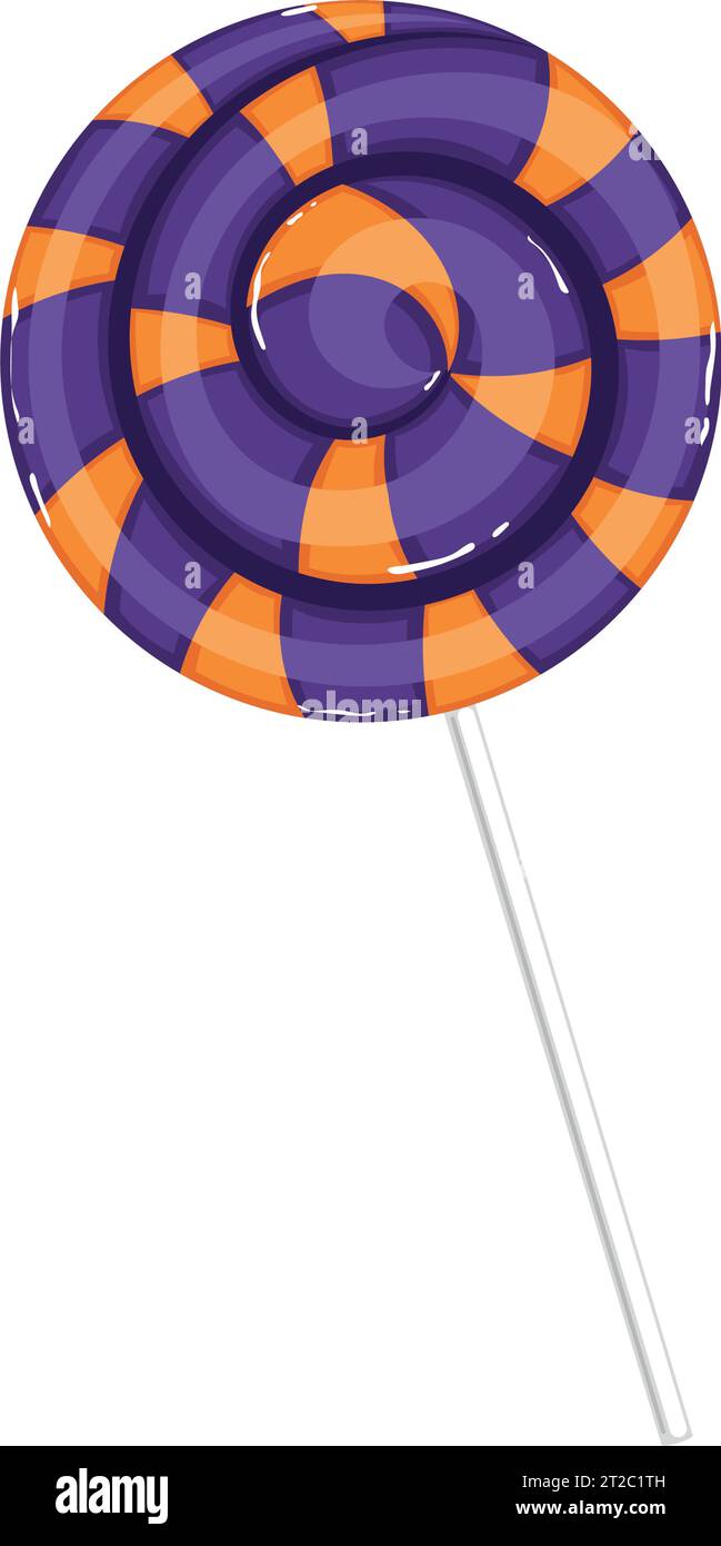 Halloween lollipop candy Trick or treat Vector Stock Vector Image & Art ...
