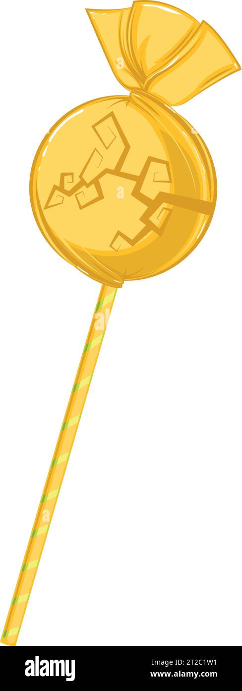 Halloween lollipop candy Trick or treat Vector Stock Vector Image & Art ...