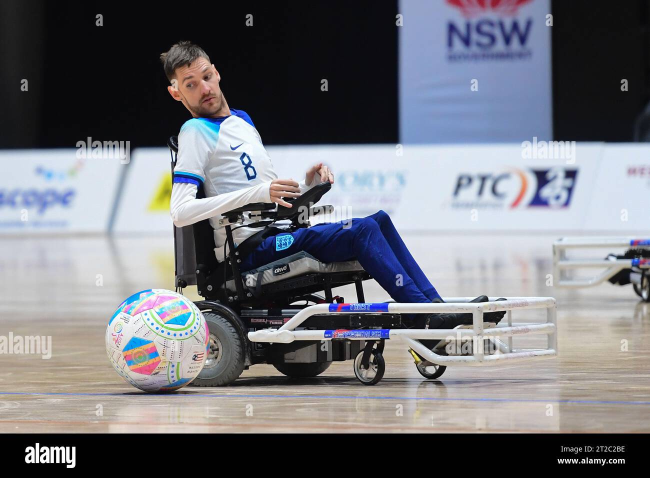Sydney, Australia. 18th Oct, 2023. Jonathan Bolding of the England ...