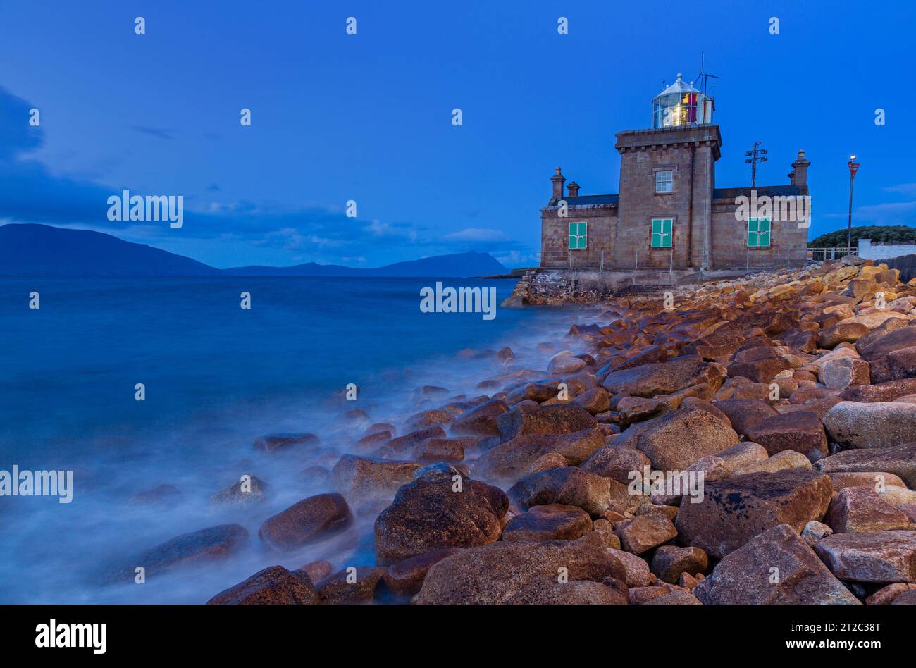 Dawn at Blacksod Lighthouse, Belmullet, County Mayo, Ireland Stock ...
