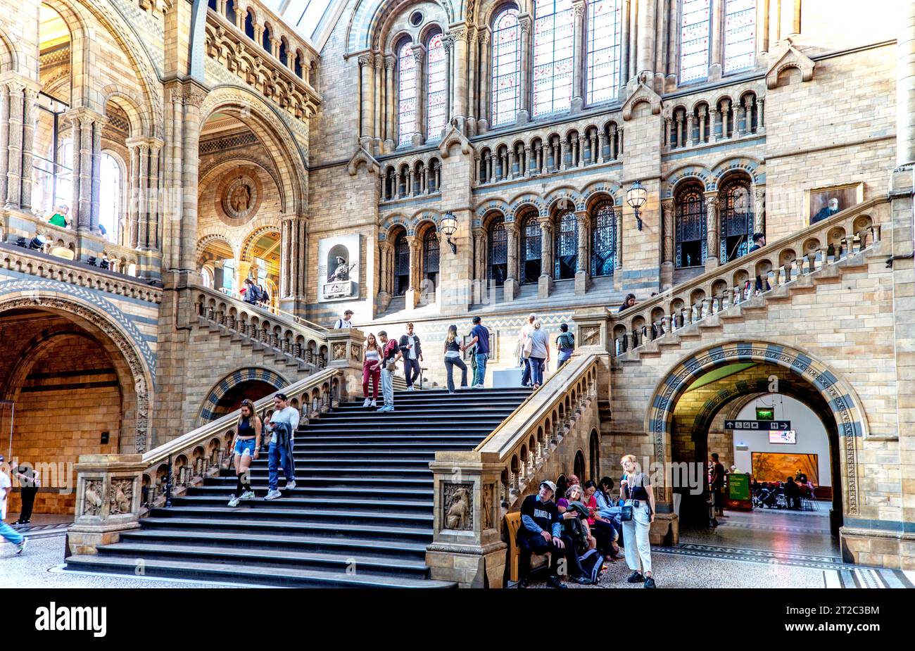 Natural history museum london interior hi-res stock photography and ...