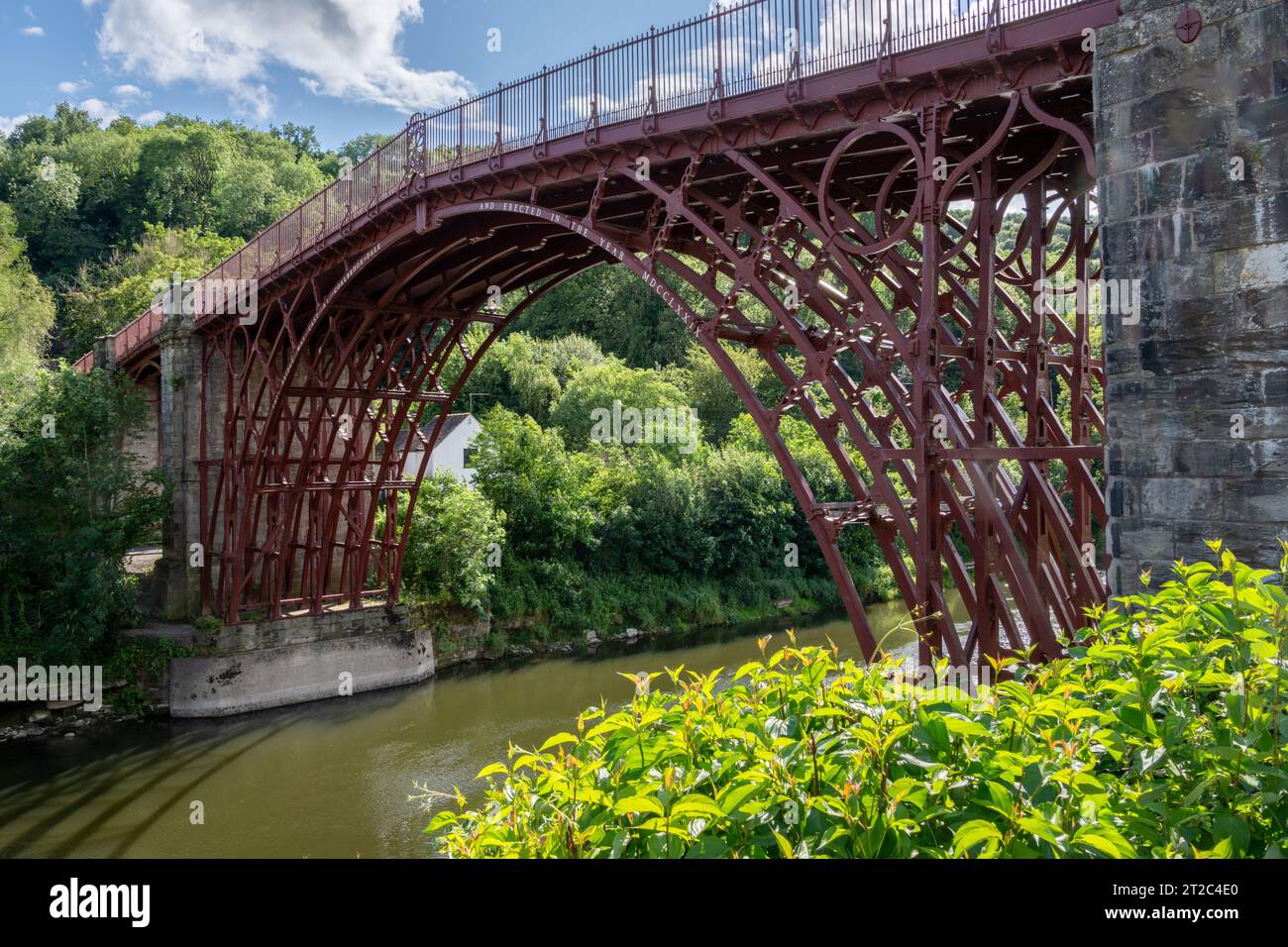 Ironbridge, The First Cast Iron Bridge in the Worl. Shropshire, UK ...