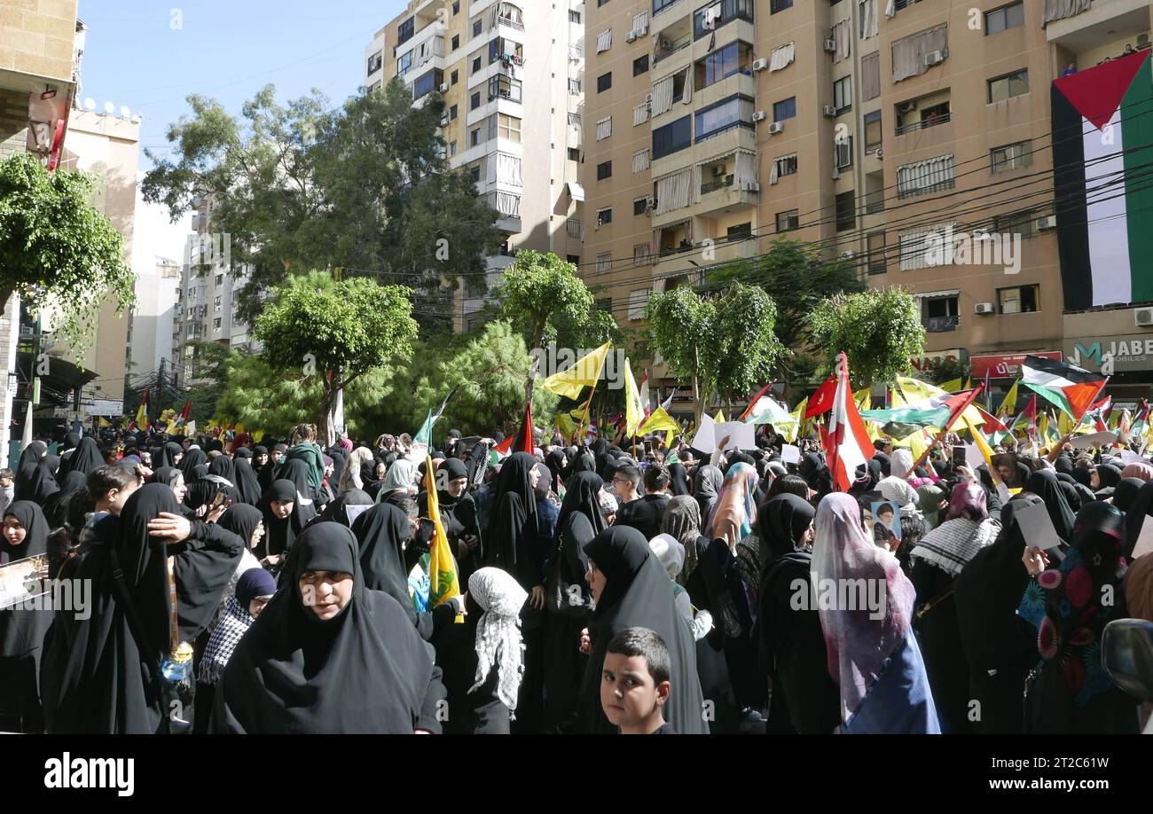 Beirut lebanon hezbollah militia israel palestine palestinian d hi-res ...