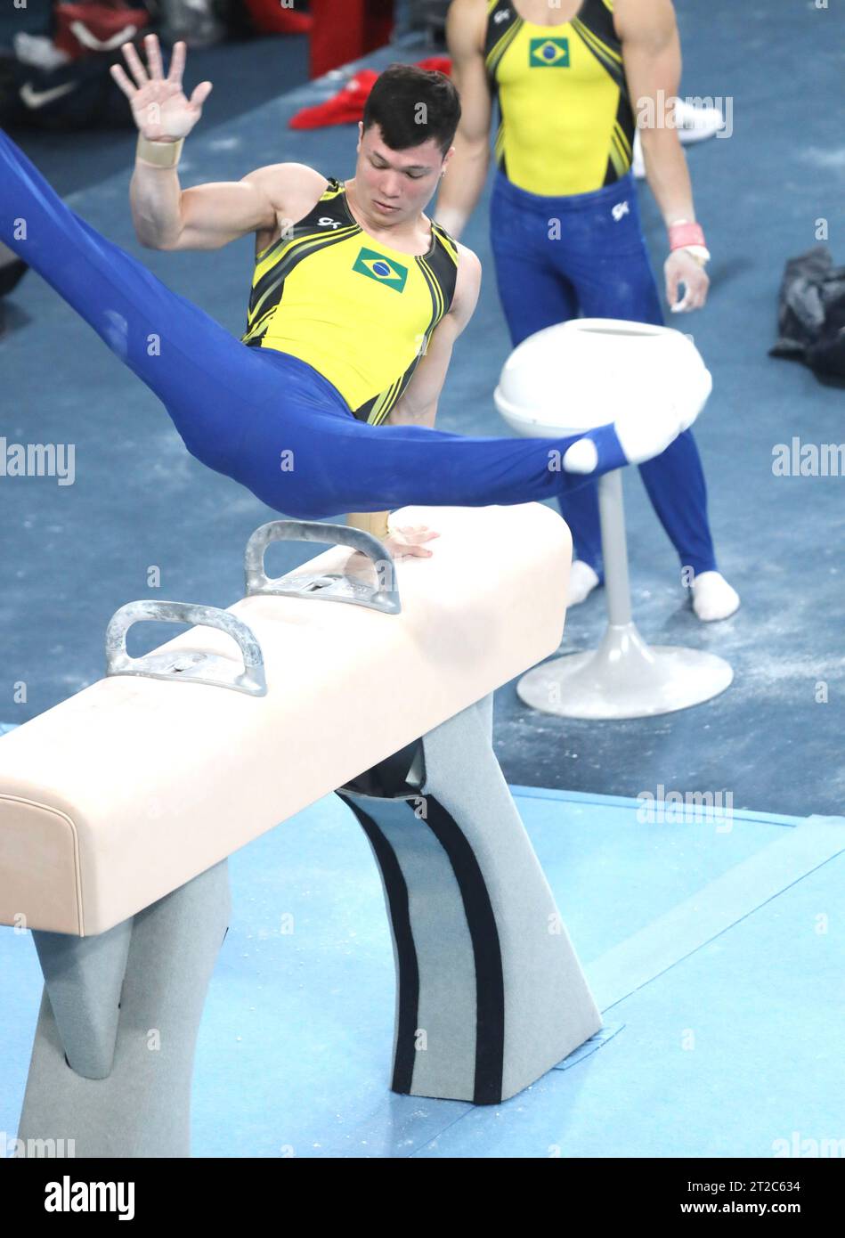 Santiago, Chile. 18th Oct, 2023. (INT) Brazilian Athletes during ...