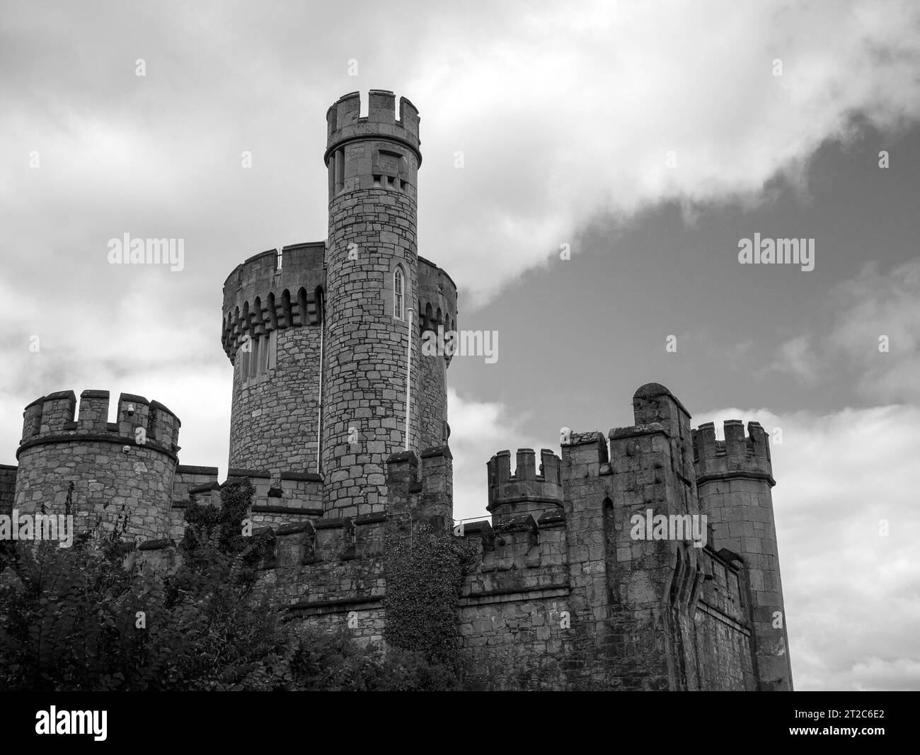 Old celtic castle tower, Blackrock castle in Ireland. Blackrock ...